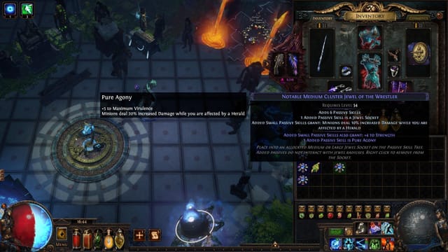 Path of Exile Pure Agony drop sources, affixes, and uses