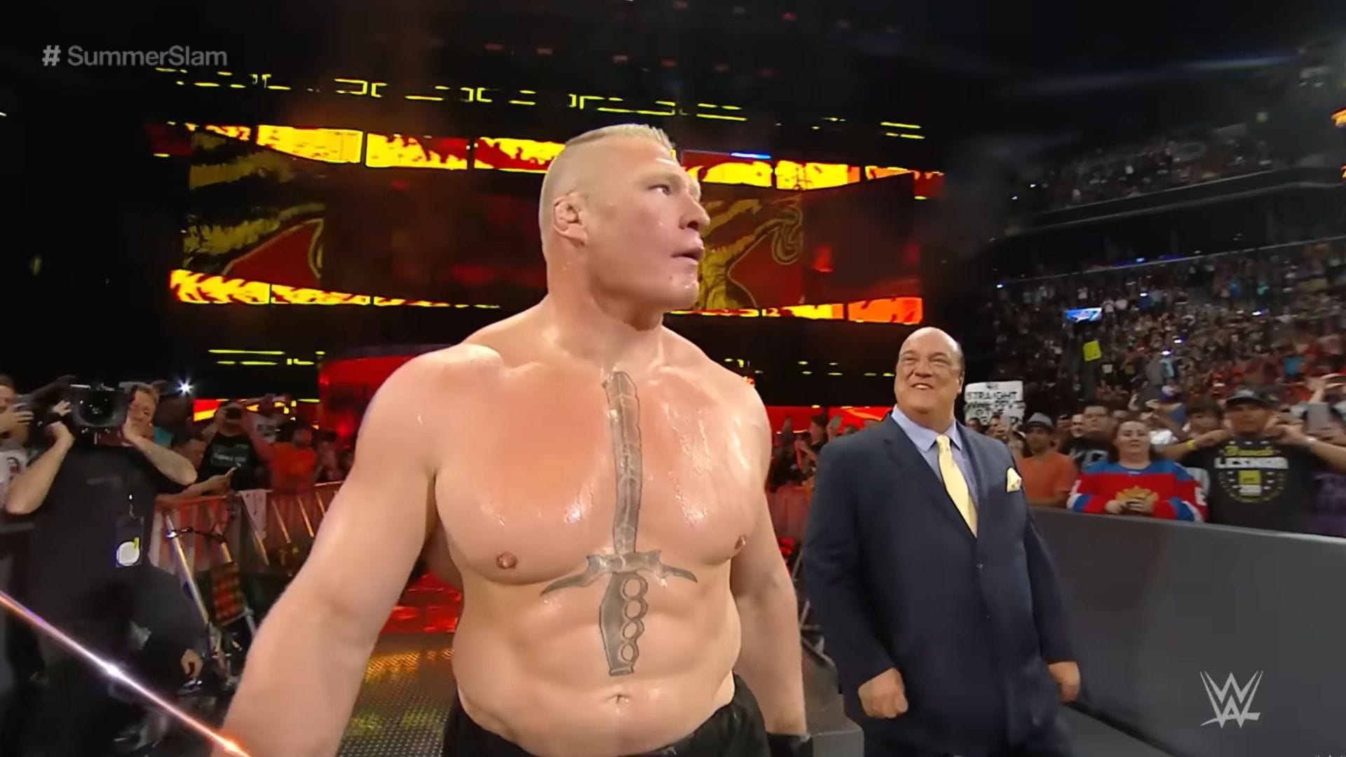 Brock Lesnar turning face to retire against former WWE World ...