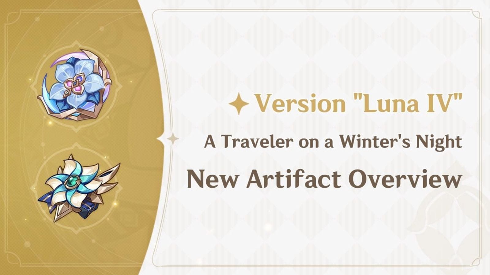 Genshin Impact Luna IV new artifact sets revealed