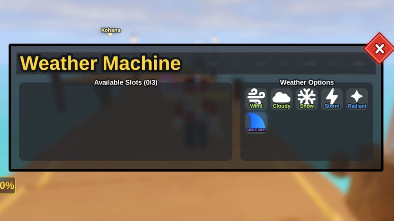 Fish It Weather Machine guide