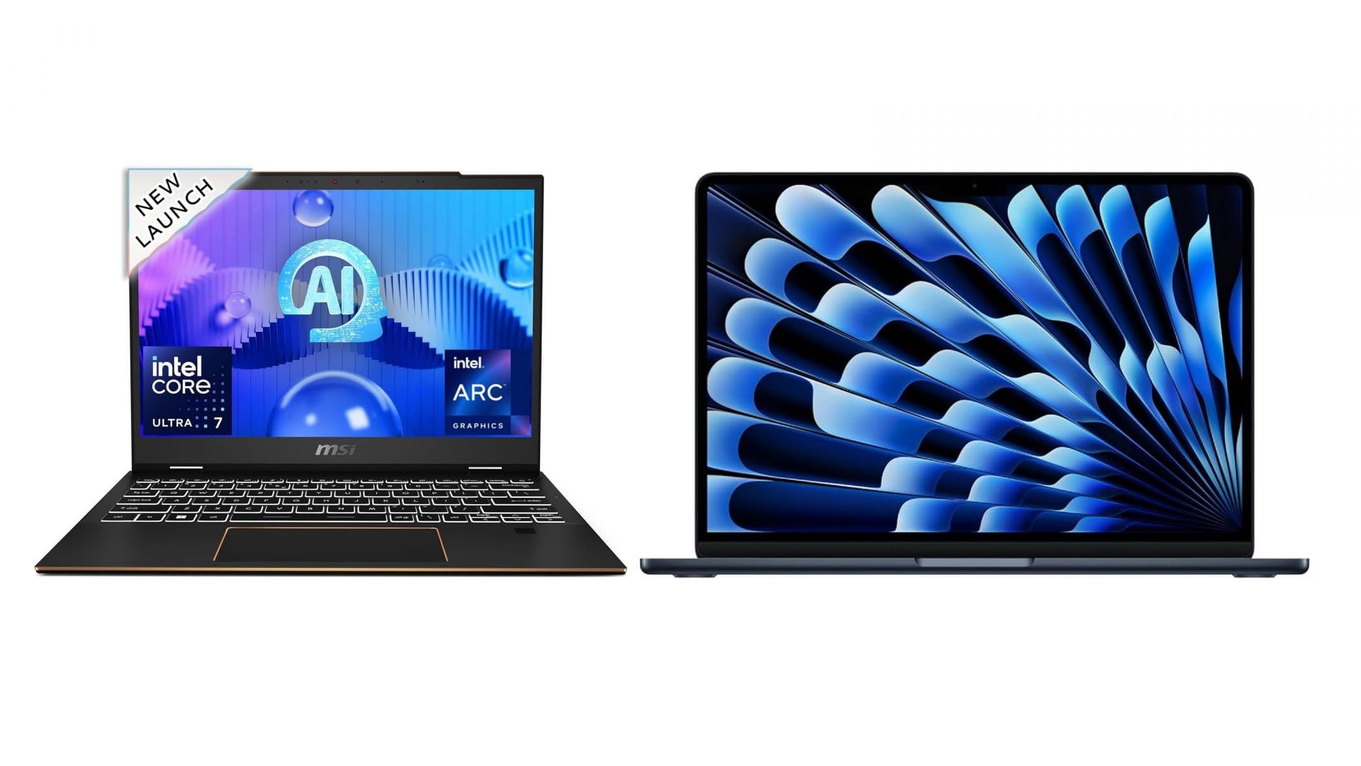 MSI Summit 13 AI vs M4 MacBook Air: Which is the better laptop for ...