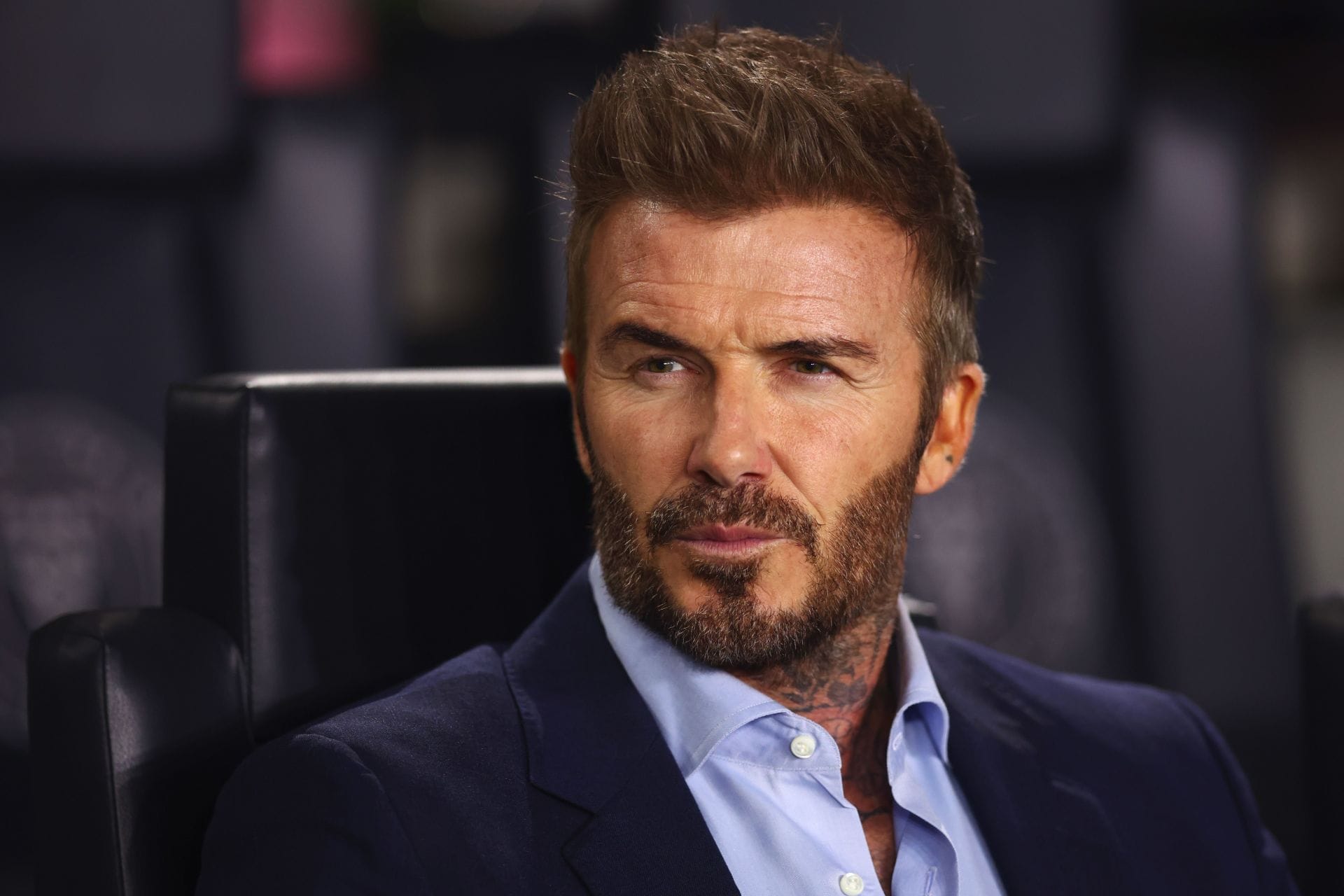 “Squeaky bum time” - David Beckham pokes fun at son after Manchester ...