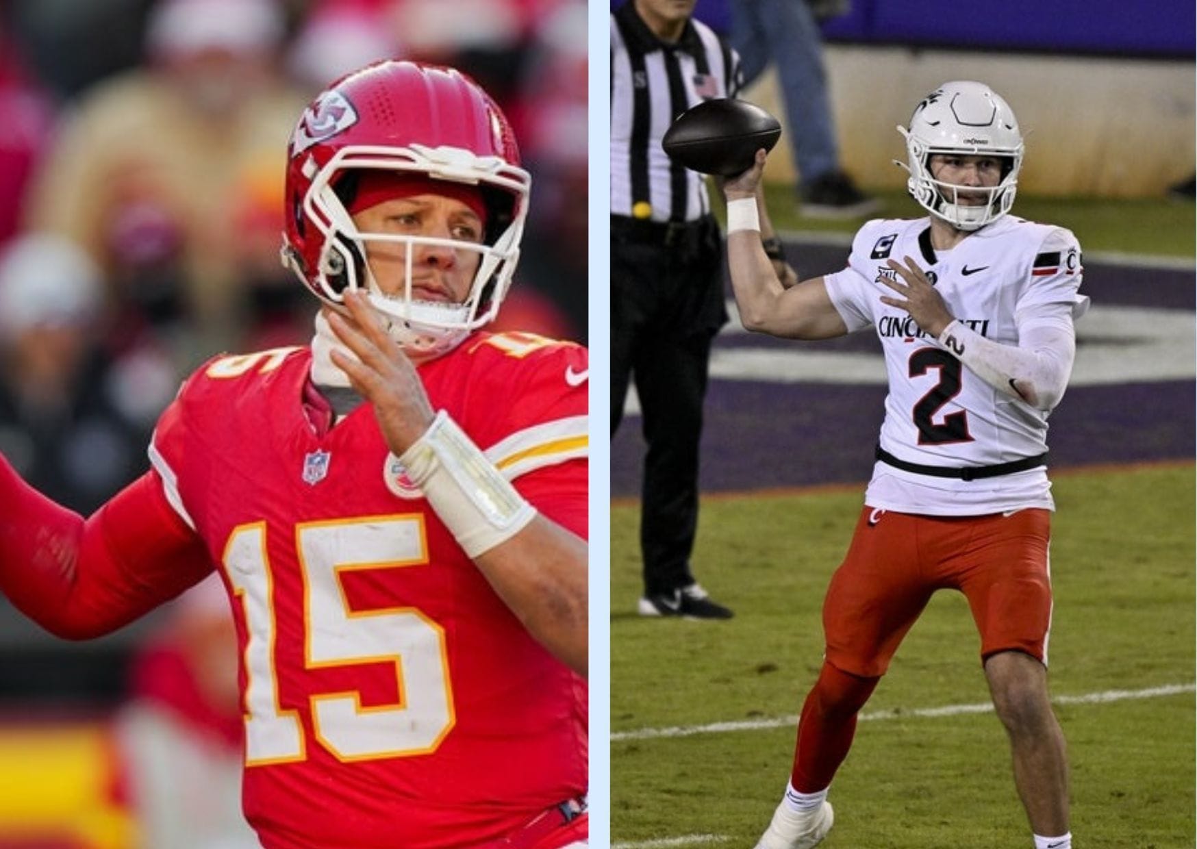 Patrick Mahomes reacts to Brendan Sorsby's $5,000,000 commitment to ...