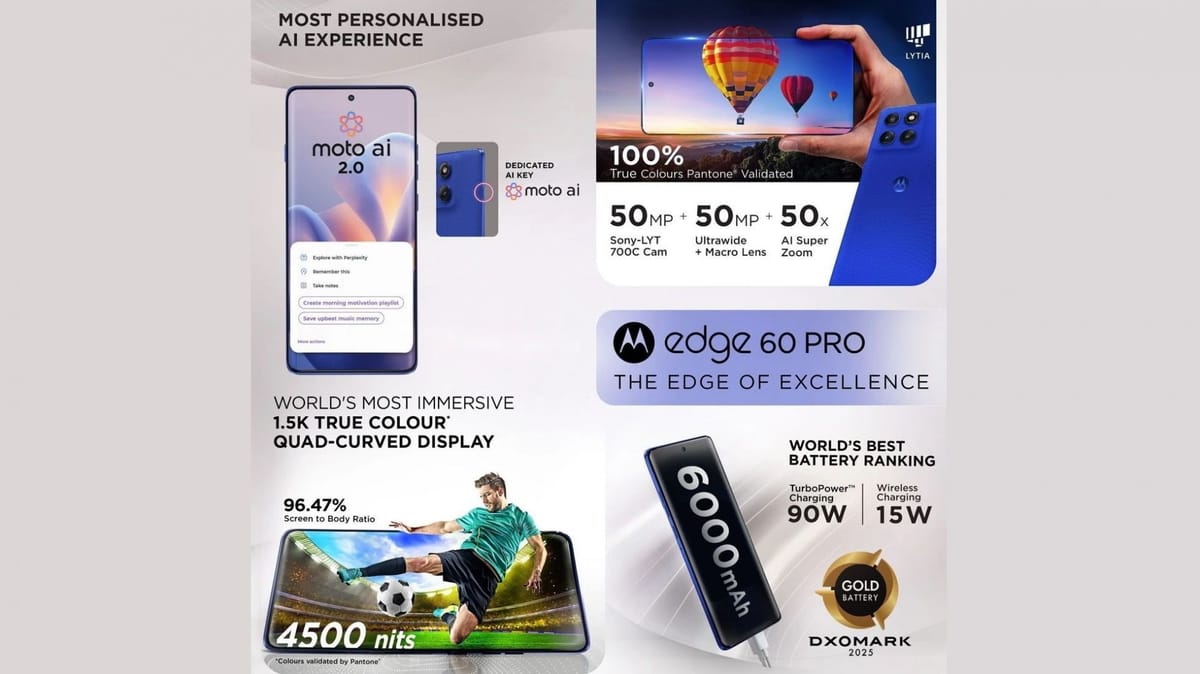 Motorola Edge 60 Pro vs OnePlus Nord CE5: Which is the better ...