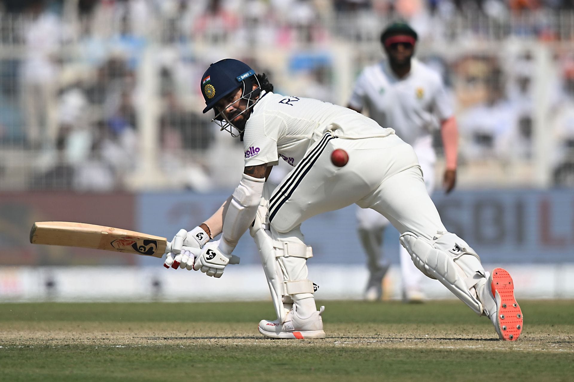 KL Rahul’s middle stump is uprooted by a peach from Harpreet Brar on 59 ...