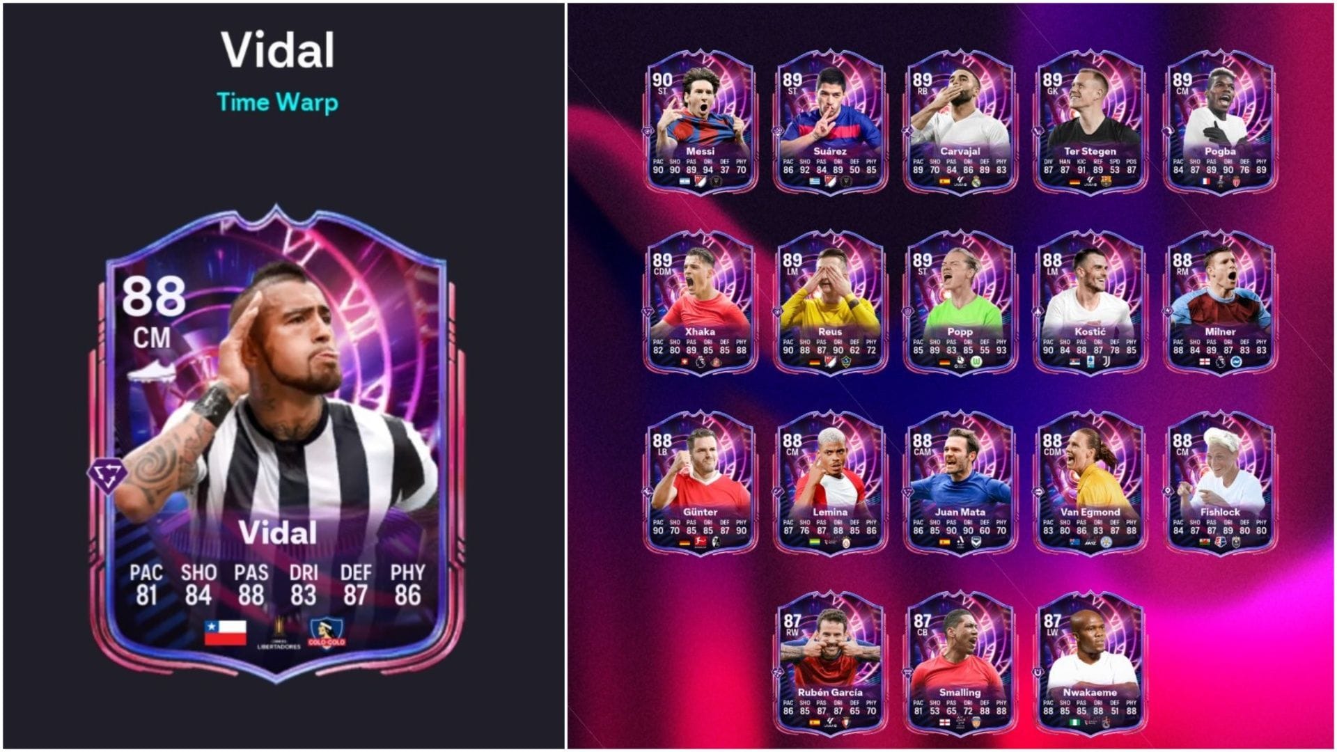EA FC 26 Arturo Vidal Time Warp SBC: All tasks and cheapest solutions