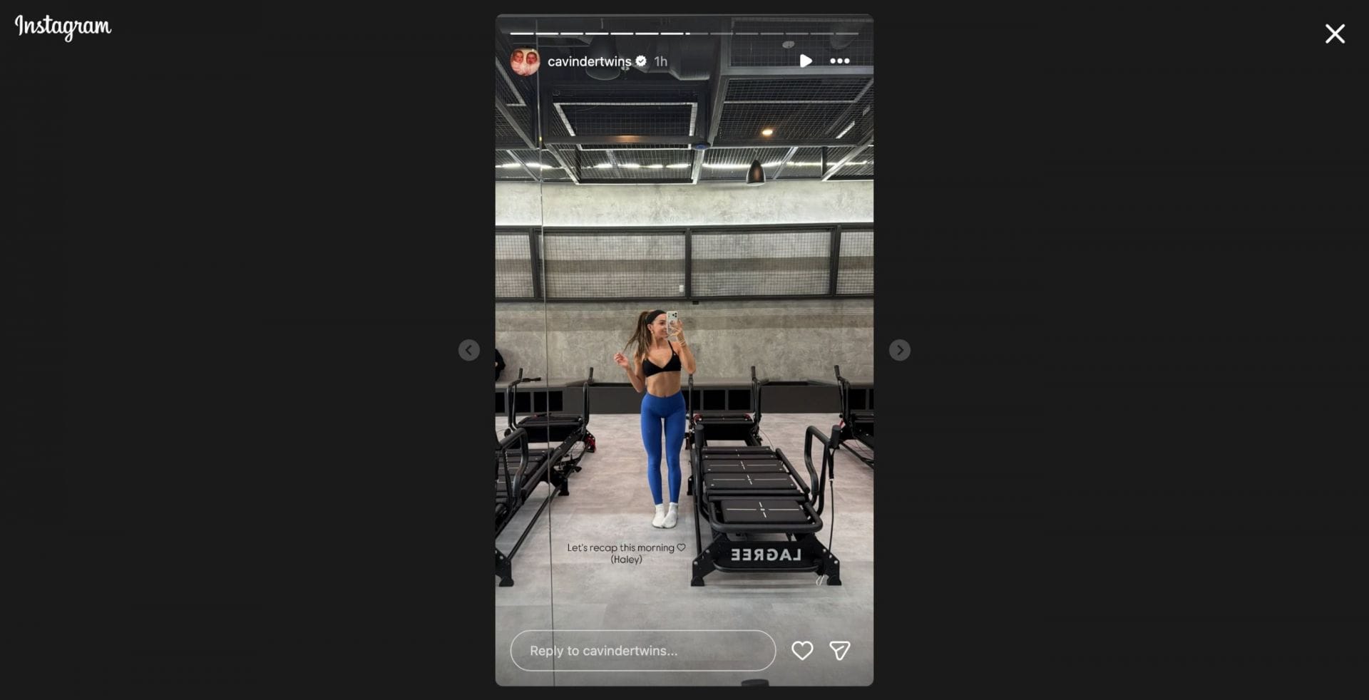 Jake Ferguson's fiancée Haley Cavinder shows toned physique rocking ...