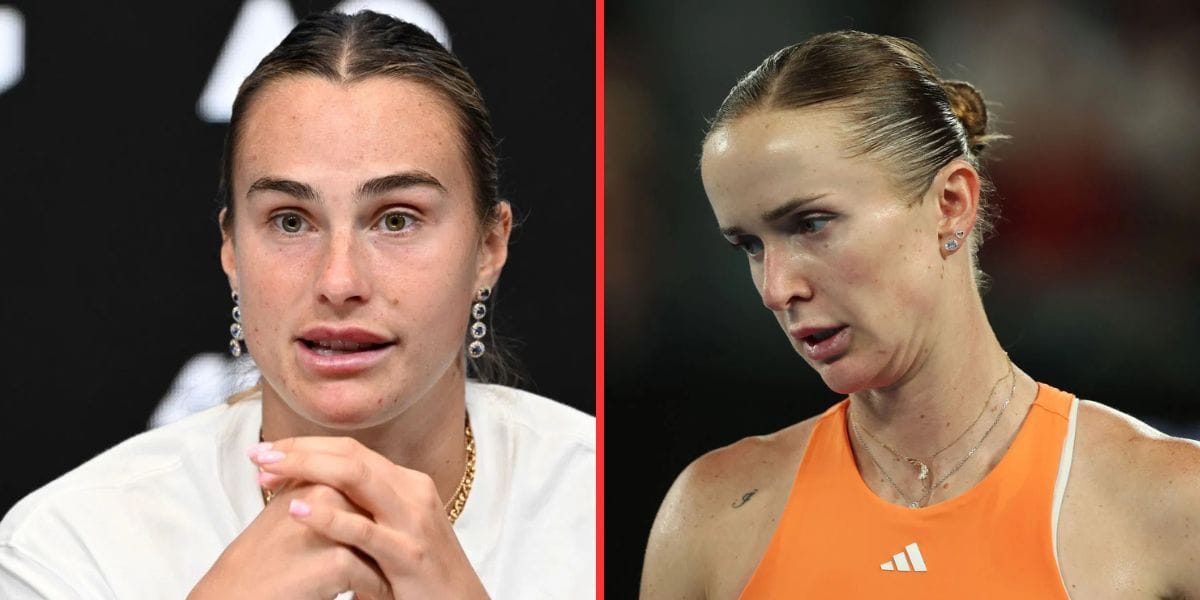 Aryna Sabalenka makes feelings crystal clear on Ukraine's Elina ...