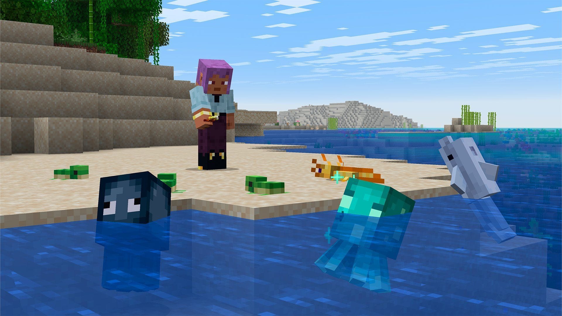 “Okay BABY SQUIDS ARE ADORABLE ASF”: Minecraft fans react to new baby ...