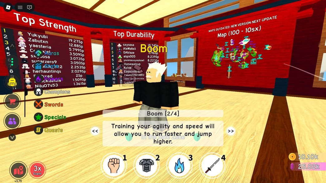 Anime Fighting Simulator Endless Quests guide