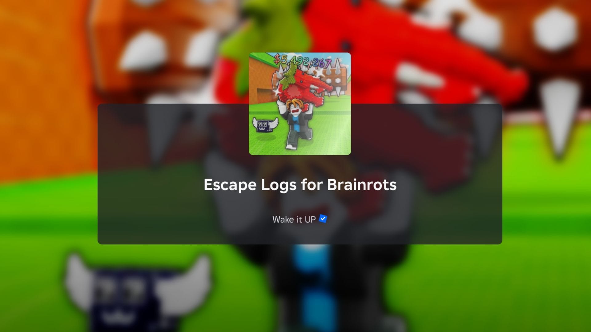 Escape Logs for Brainrots: A beginner's guide