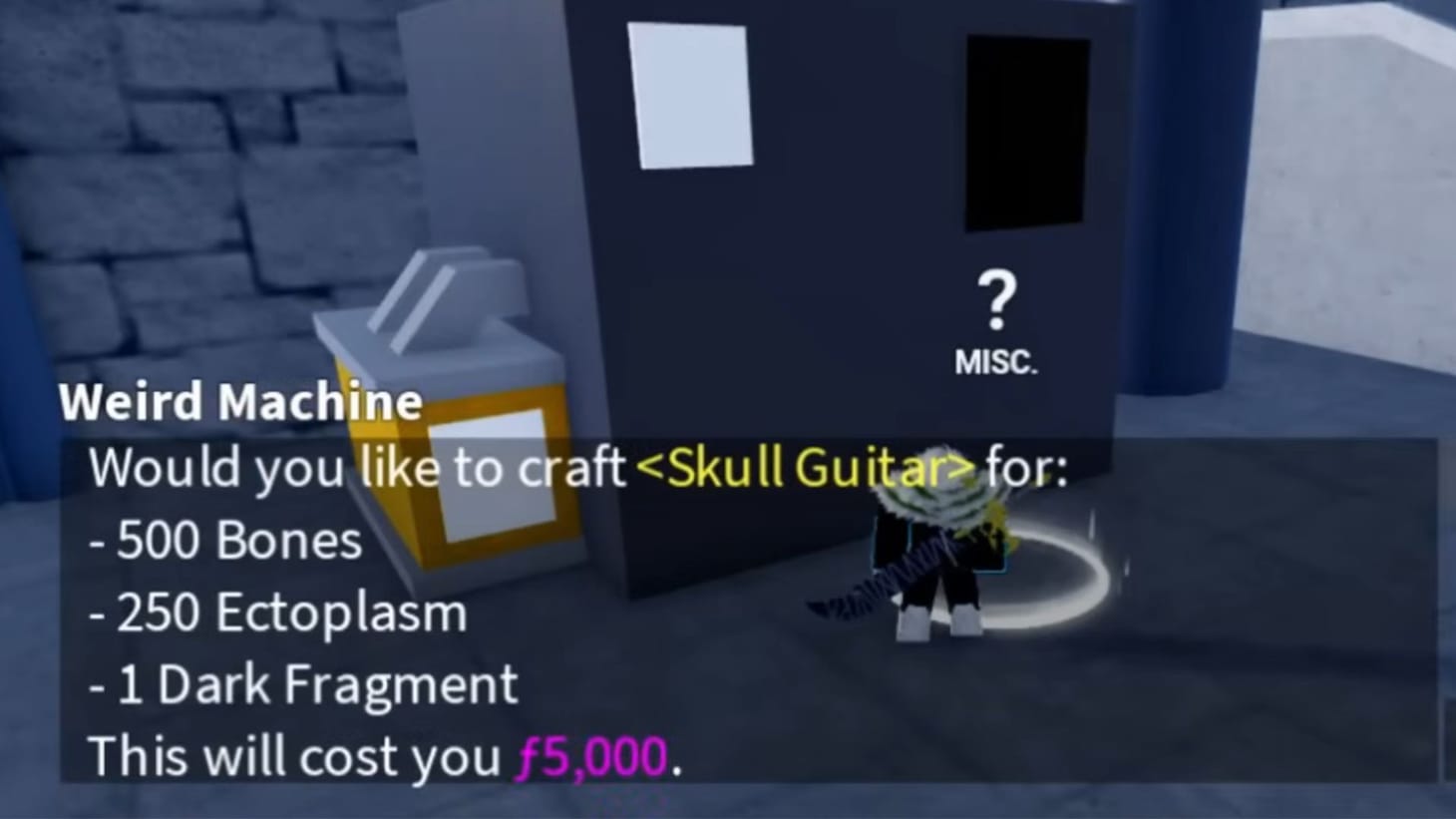 How to get Skull Guitar in Blox Fruits