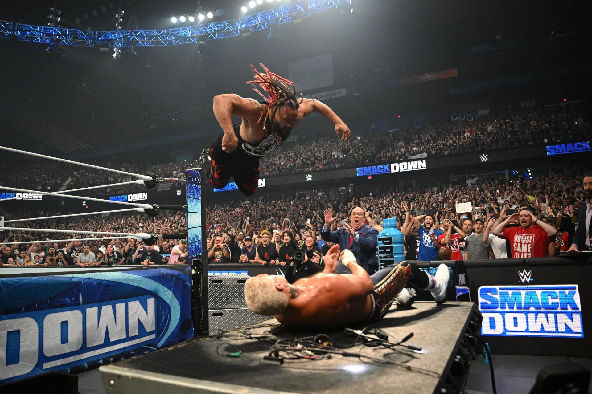 4 Possible finishes for Cody Rhodes vs. Jacob Fatu at WWE SNME XLIII