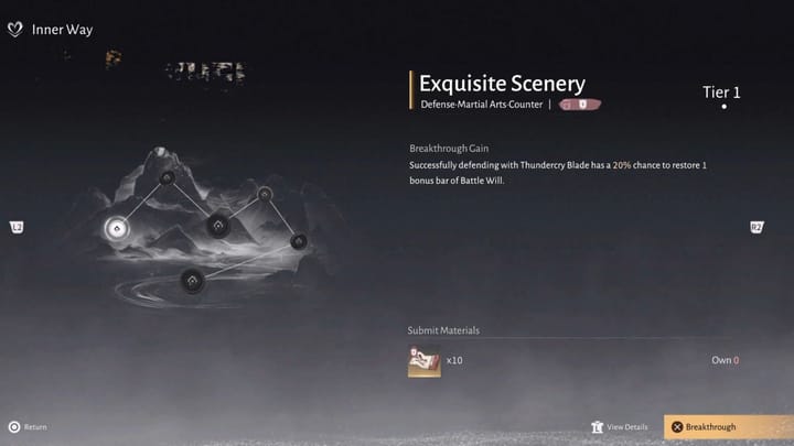 How to unlock Exquisite Scenery in Where Winds Meet