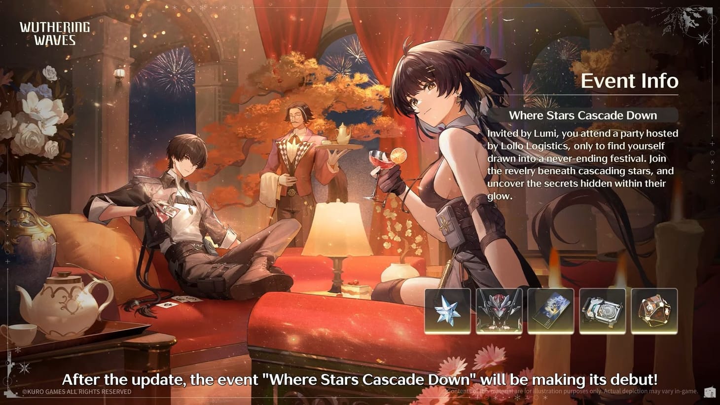 Wuthering Waves 3.1 events and rewards