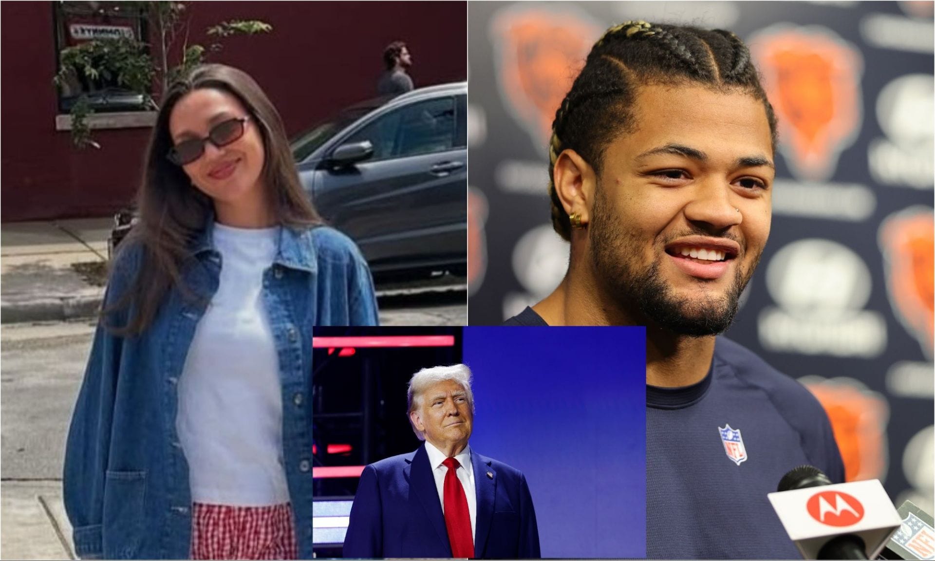 "Disgusting and shameful": Rome Odunze's GF Alannah rips Donald Trump's ...