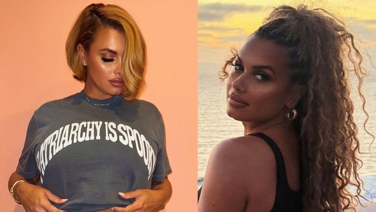 WATCH: Joy Taylor grooves in fishnet red dress chaneling 1980s disco ...