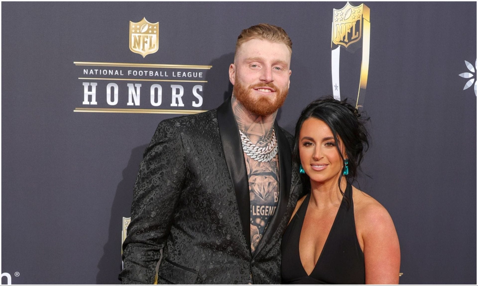 Maxx Crosby and wife Rachel turn heads in Los Angeles attending Clippers vs. Golden State ...
