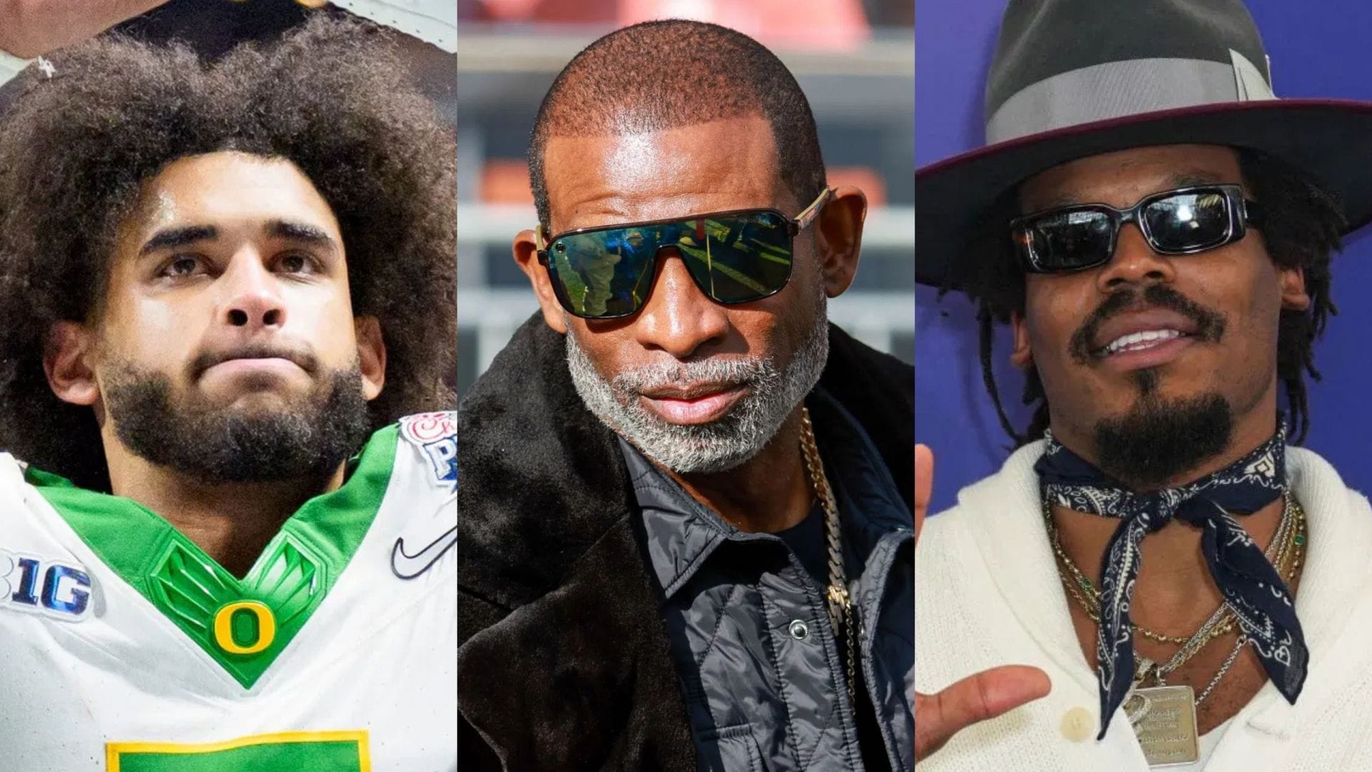 "You chasing a quick bag": Cam Newton echoes Deion Sanders while ...