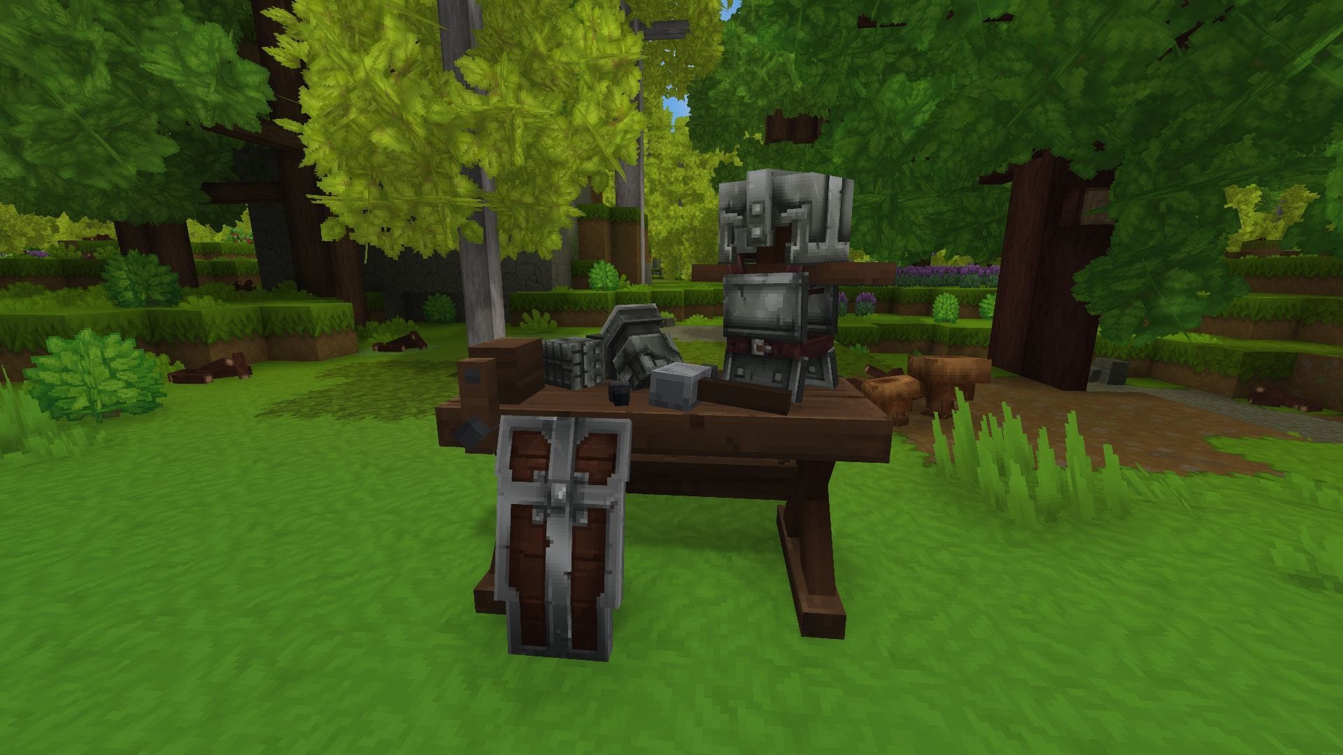 How to make and use Armorer's Workbench in Hytale