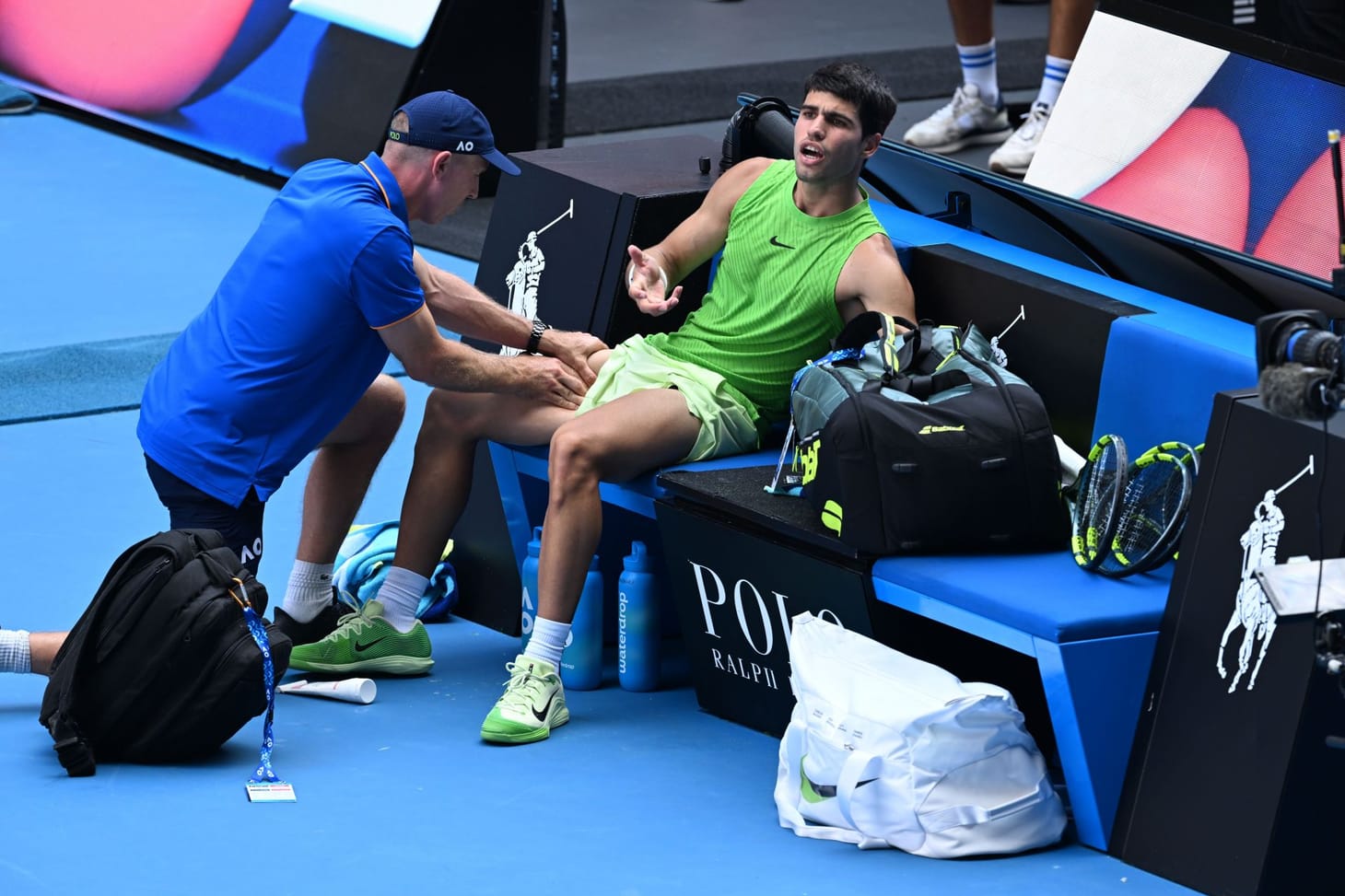 Why did Carlos Alcaraz's medical time-out frustrate Alexander Zverev ...