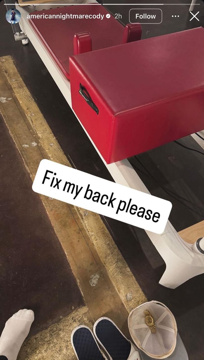 Cody Rhodes hurt following WWE Saturday Night’s Main Event