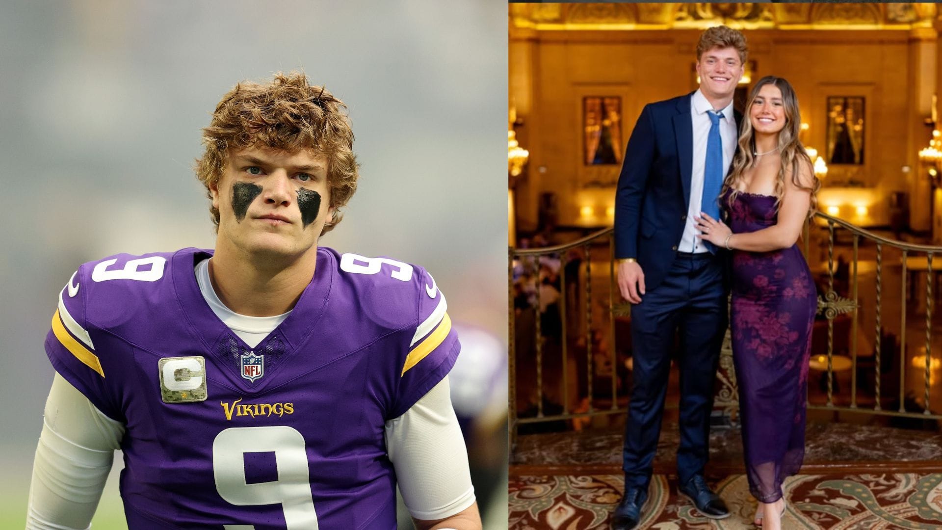 J.J. McCarthy pours his heart out celebrating the 'woman of his dreams ...