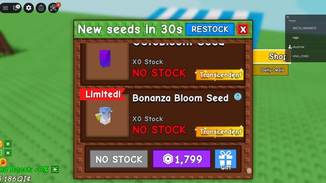 Grow a Garden Bonanza Bloom guide