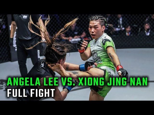 Angela Lee: THROWBACK: Xiong Jing Nan finishes Angela Lee to retain her ...