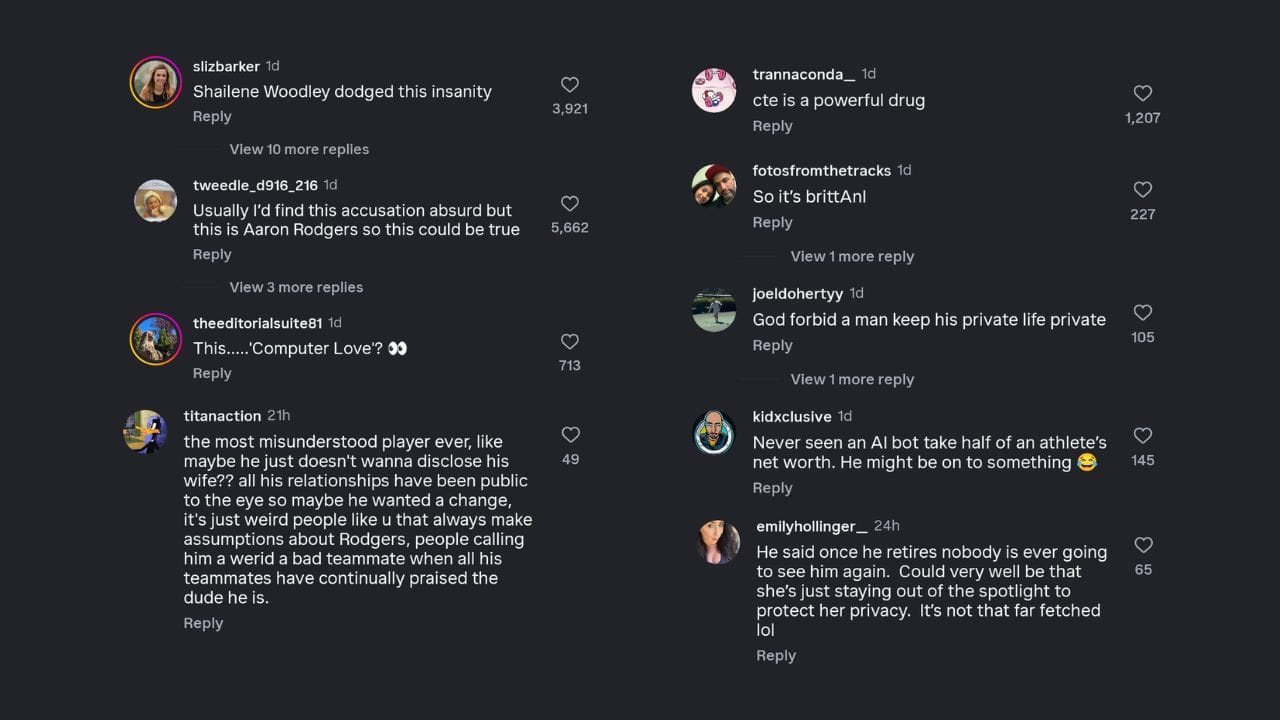 "Shailene Woodley dodged this insanity": NFL fans react to Influencer ...