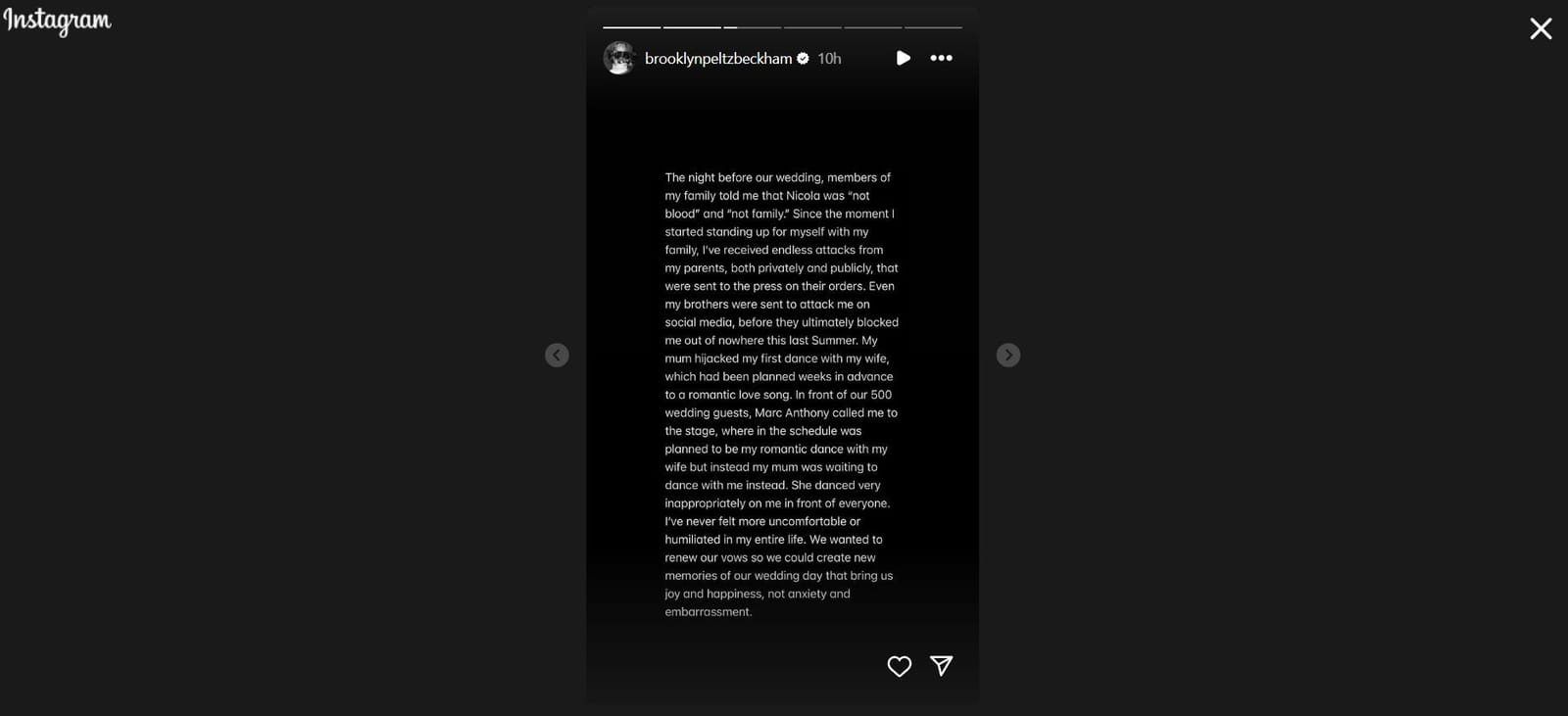 “She danced very inappropriately on me” - David Beckham’s son Brooklyn opens up on how Victoria ...