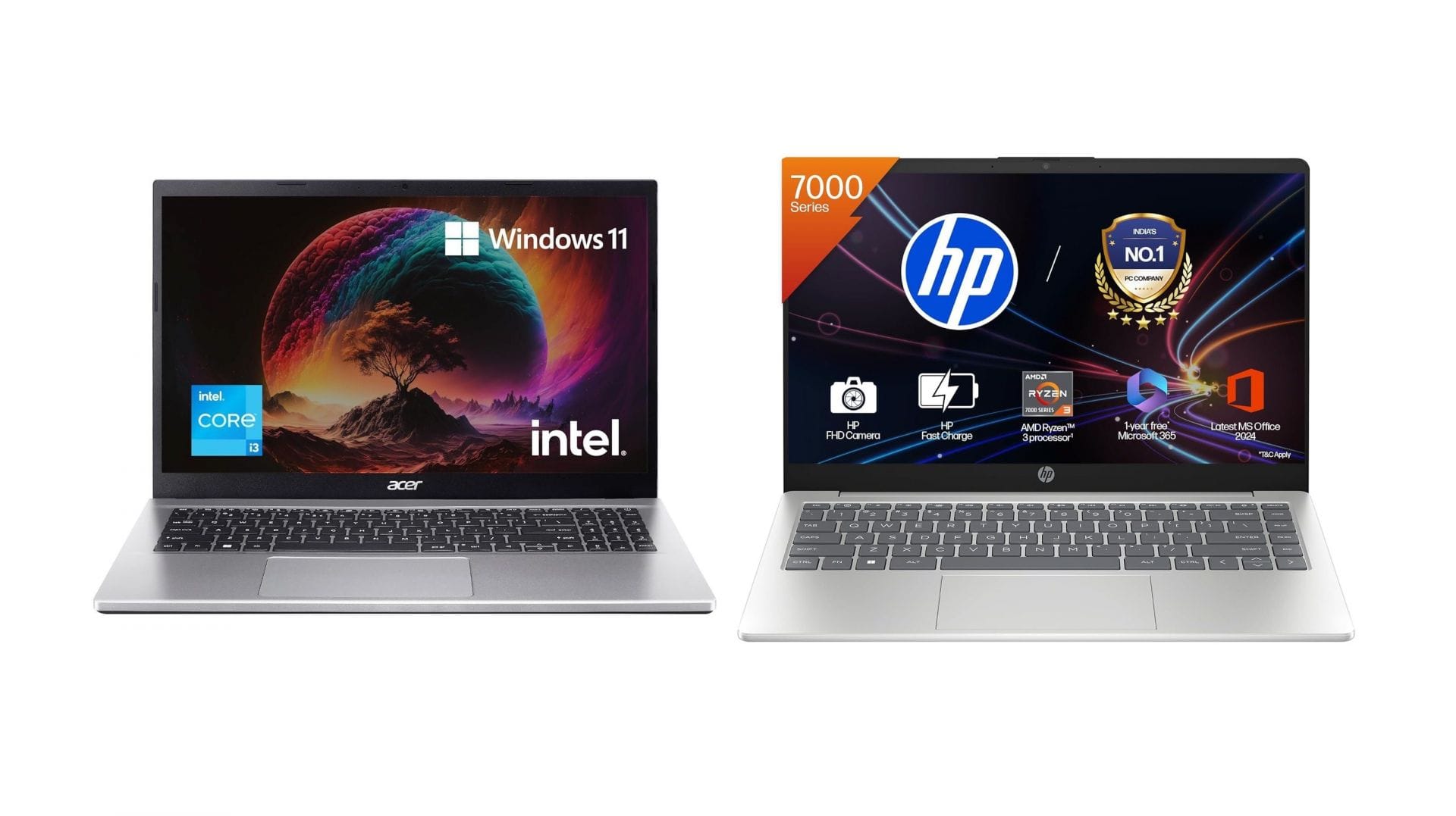 Acer Aspire 3 (Intel) vs HP 15 (AMD): Which is the better laptop under ...