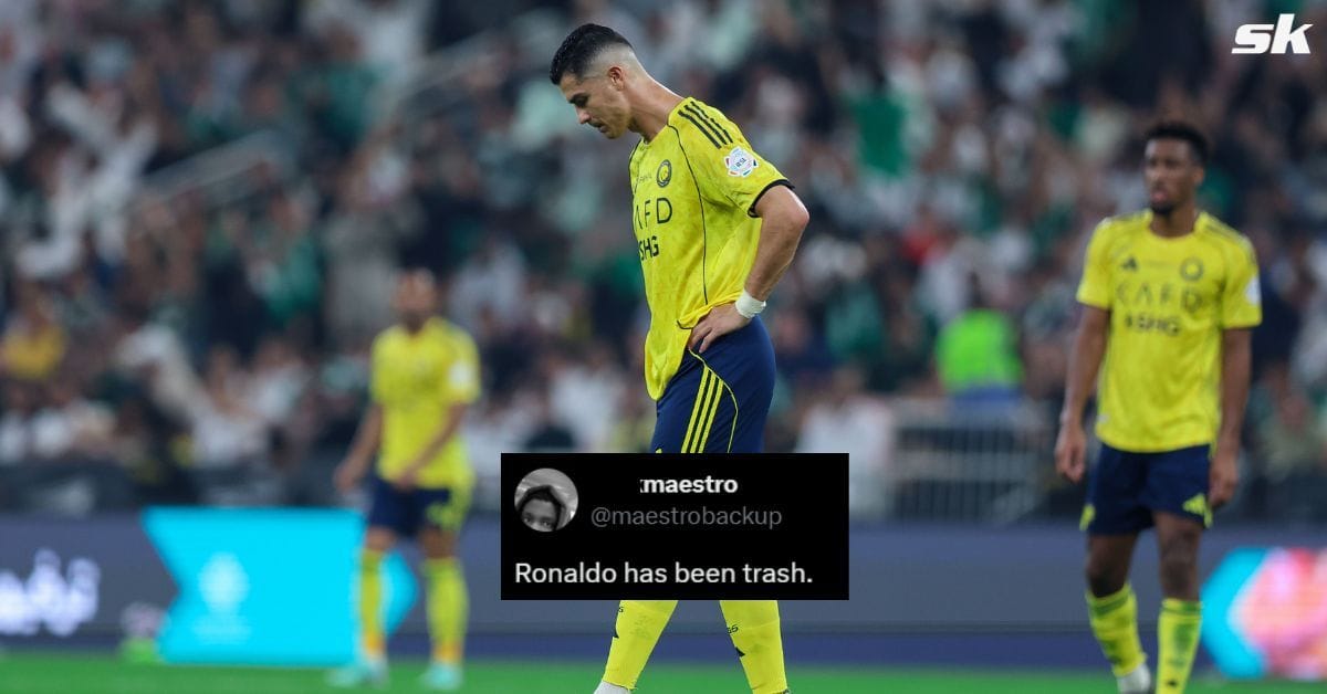"Needs to retire", "Main reason for the loss" - Fans slam Cristiano ...