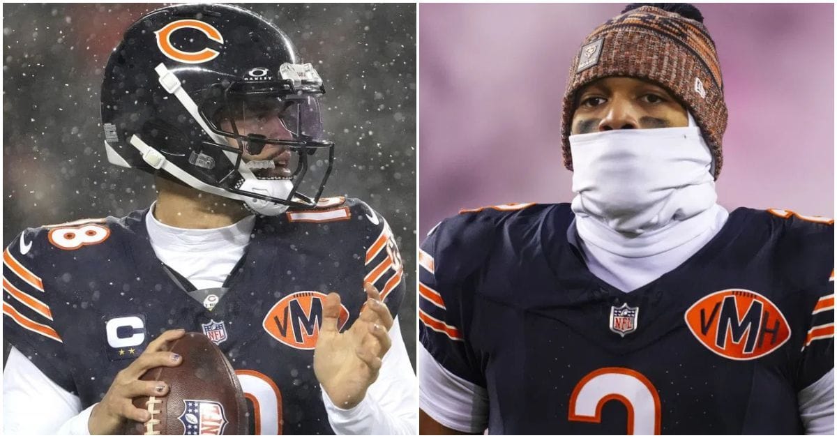 WATCH: DJ Moore goes viral seemingly quitting on Bears after he stops ...