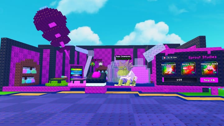 Plants Vs Brainrots Sprout Studies update patch notes