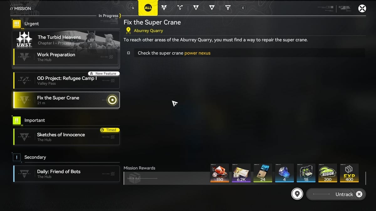 Arknights: Endfield Fix the Super Crane quest guide