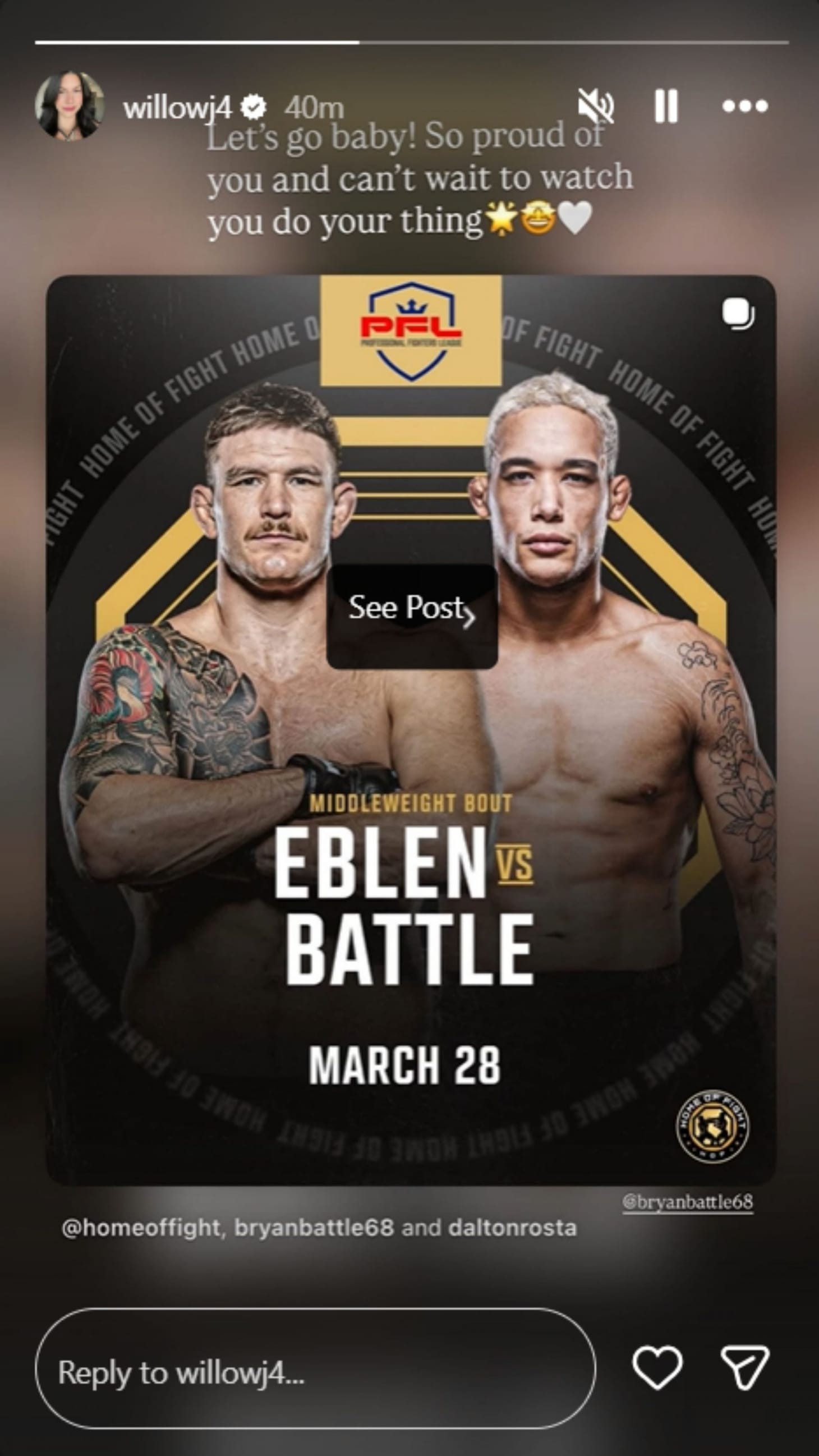 Randy Johnson's daughter "can't wait to watch" boyfriend fight former ...