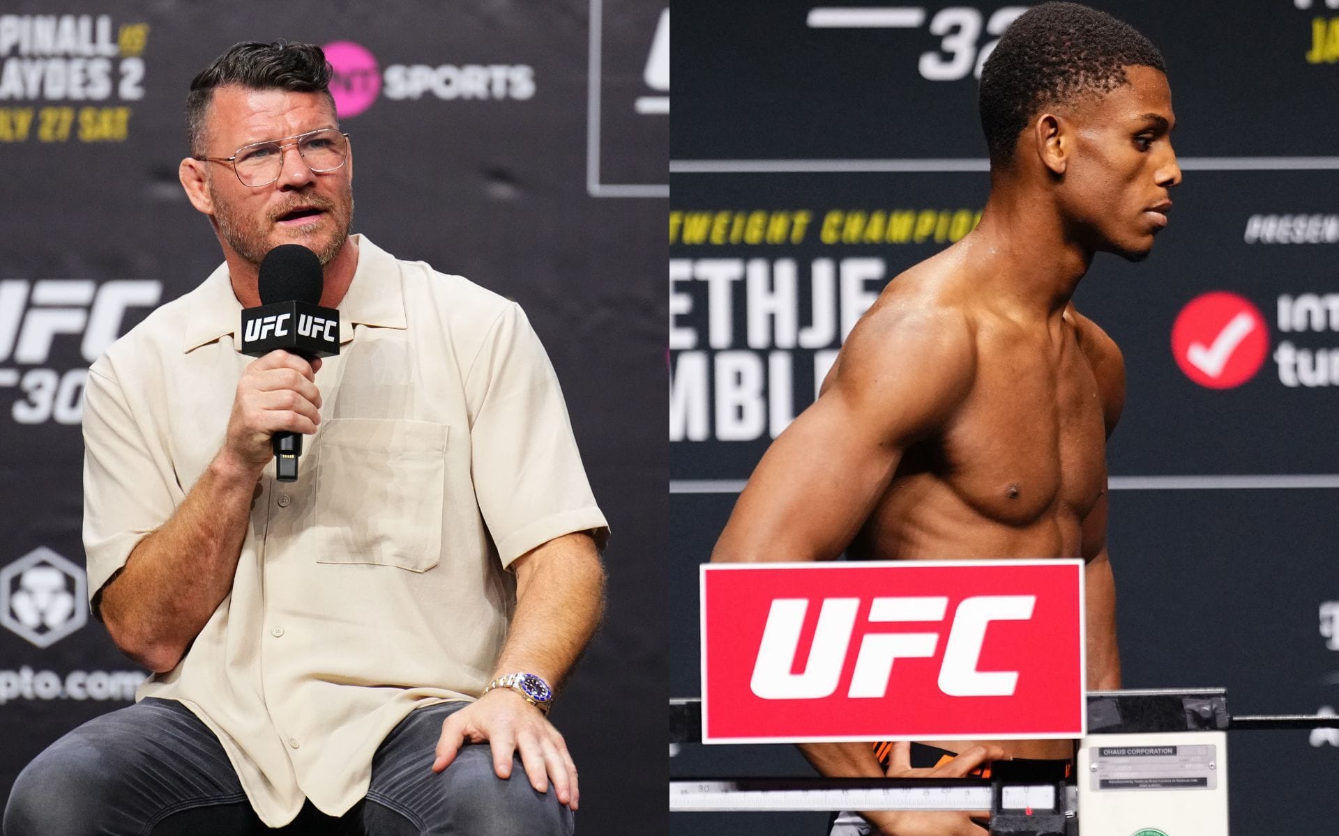 Scary UFC 324 weigh-in incident interrupts Michael Bisping's ...