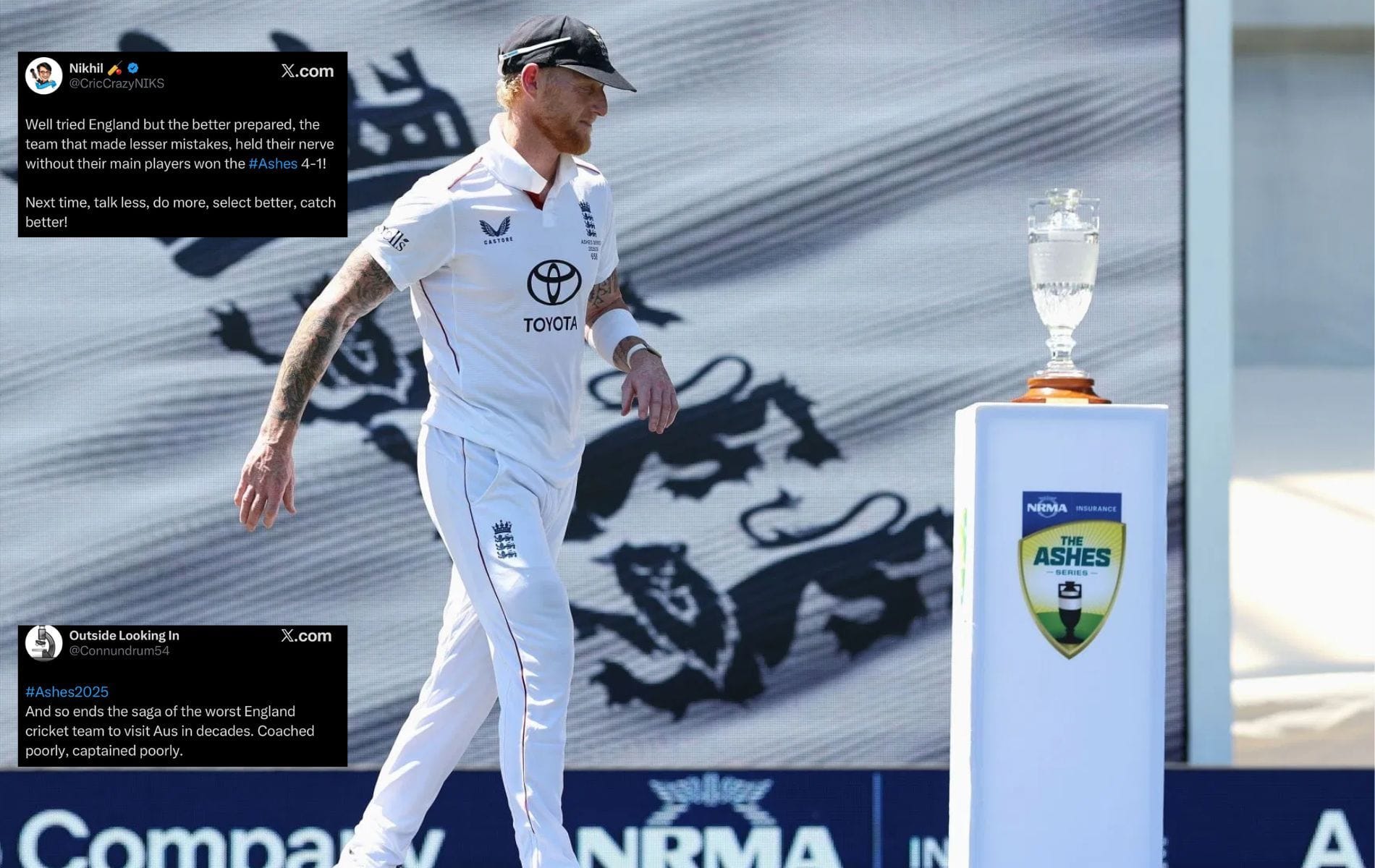 "Next time, talk less, do more, select better, catch better!" - Fans ...