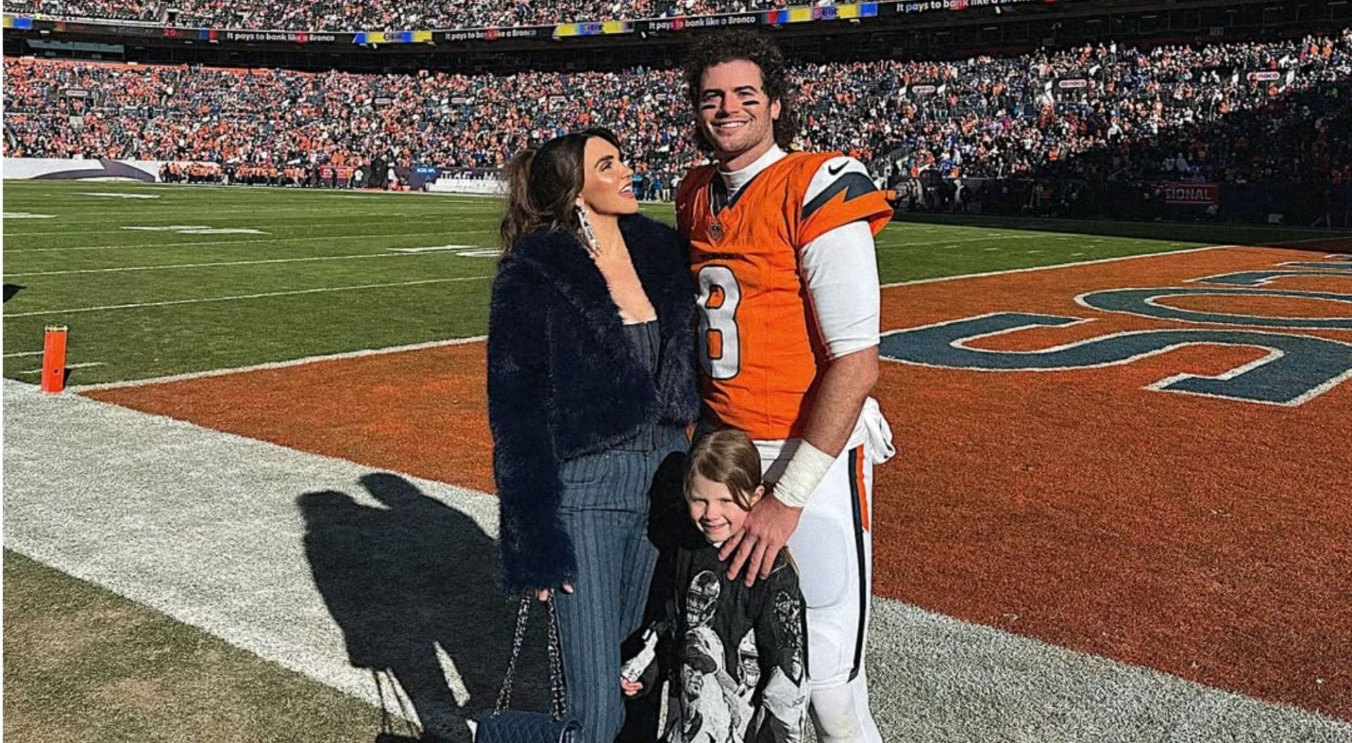 Jarrett Stidham’s wife Kennedy opts for snow princess vibes as she ...