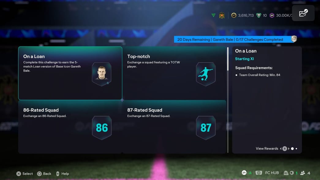 EA FC 26 Gareth Bale Base Icon SBC: All tasks and cheapest solutions