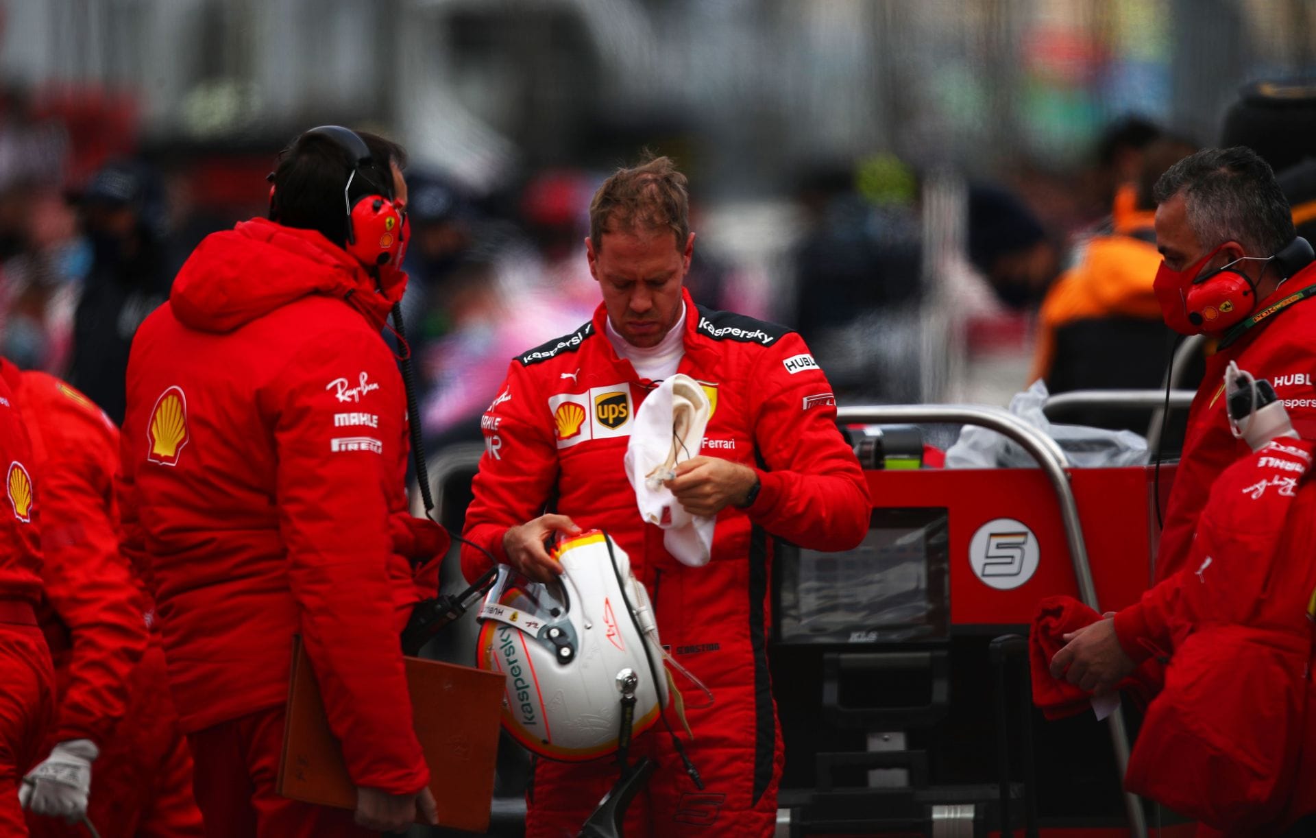 F1 drivers who wore Michael Schumacher inspired crash helmets