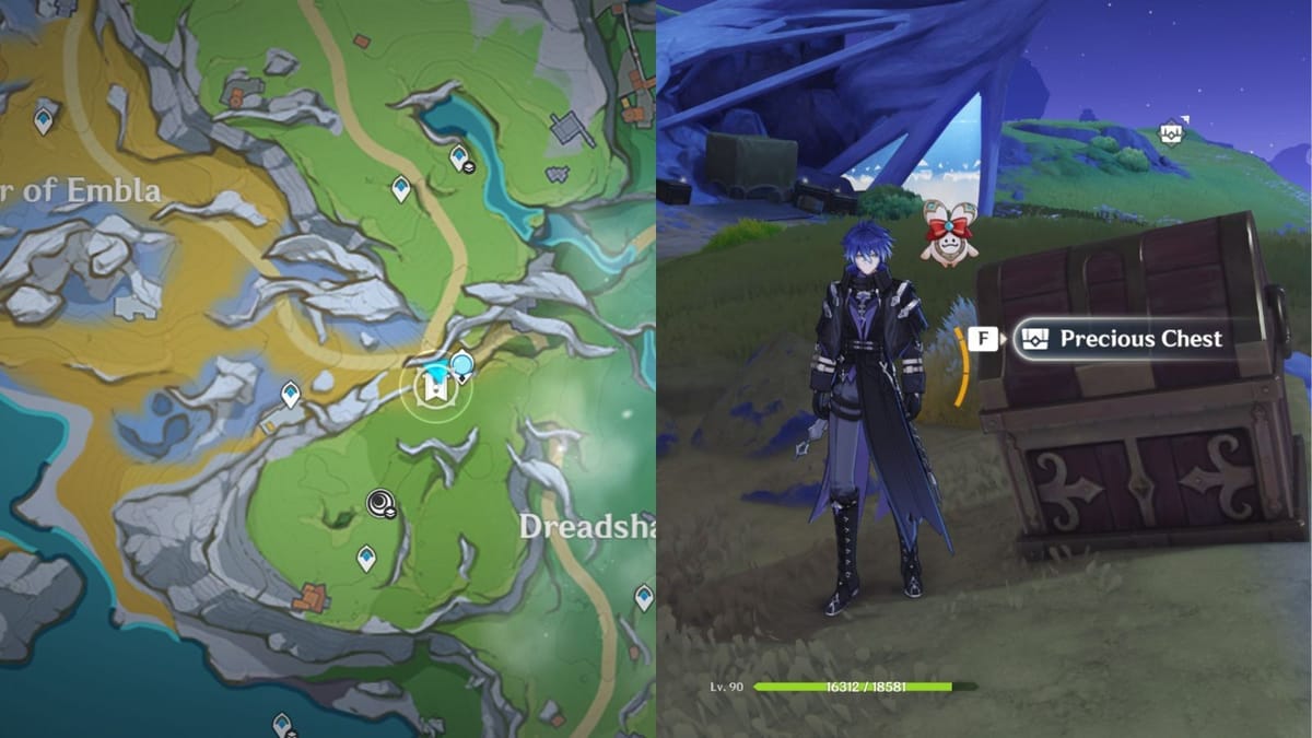 Genshin Impact: Precious and Remarkable chest locations in Wavechaser Plain