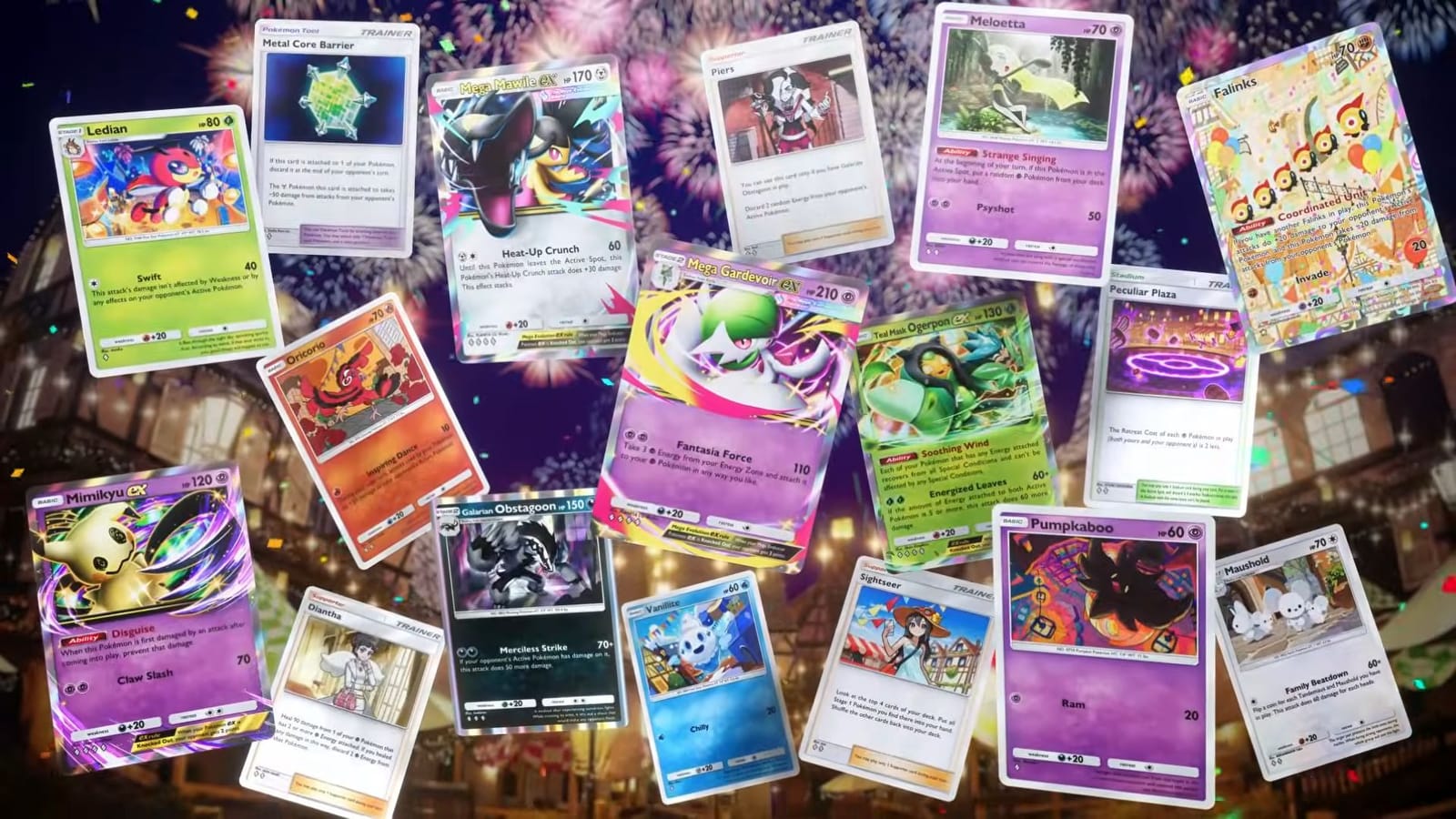 Pokemon TCG Pocket Fantastical Parade [B2]: All cards, types, and rarities