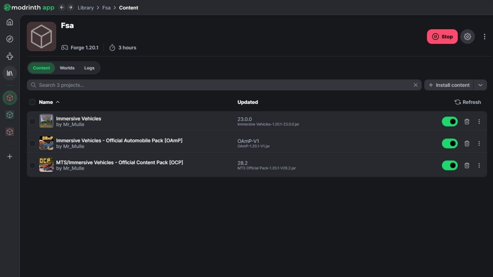 Minecraft Immersive Vehicles mod guide