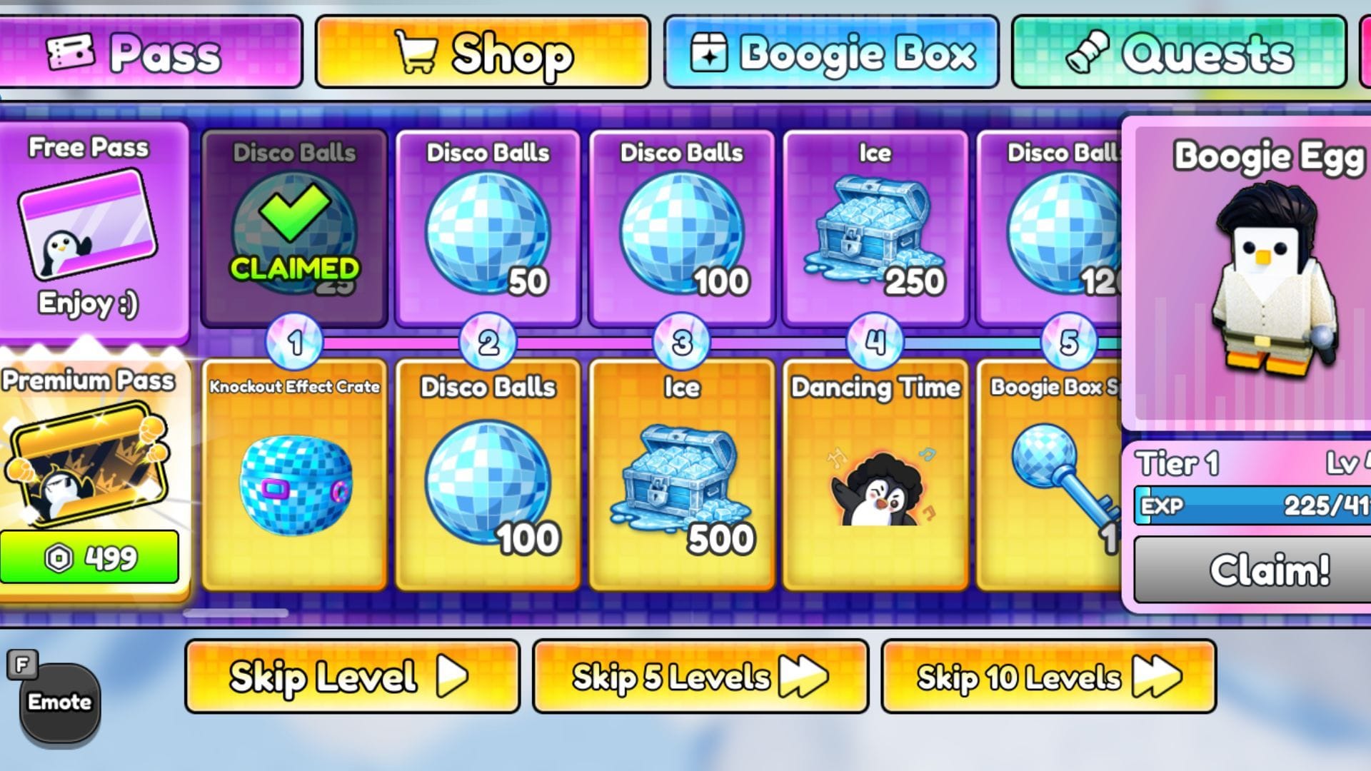 Roblox Knockout Season 1 pass guide