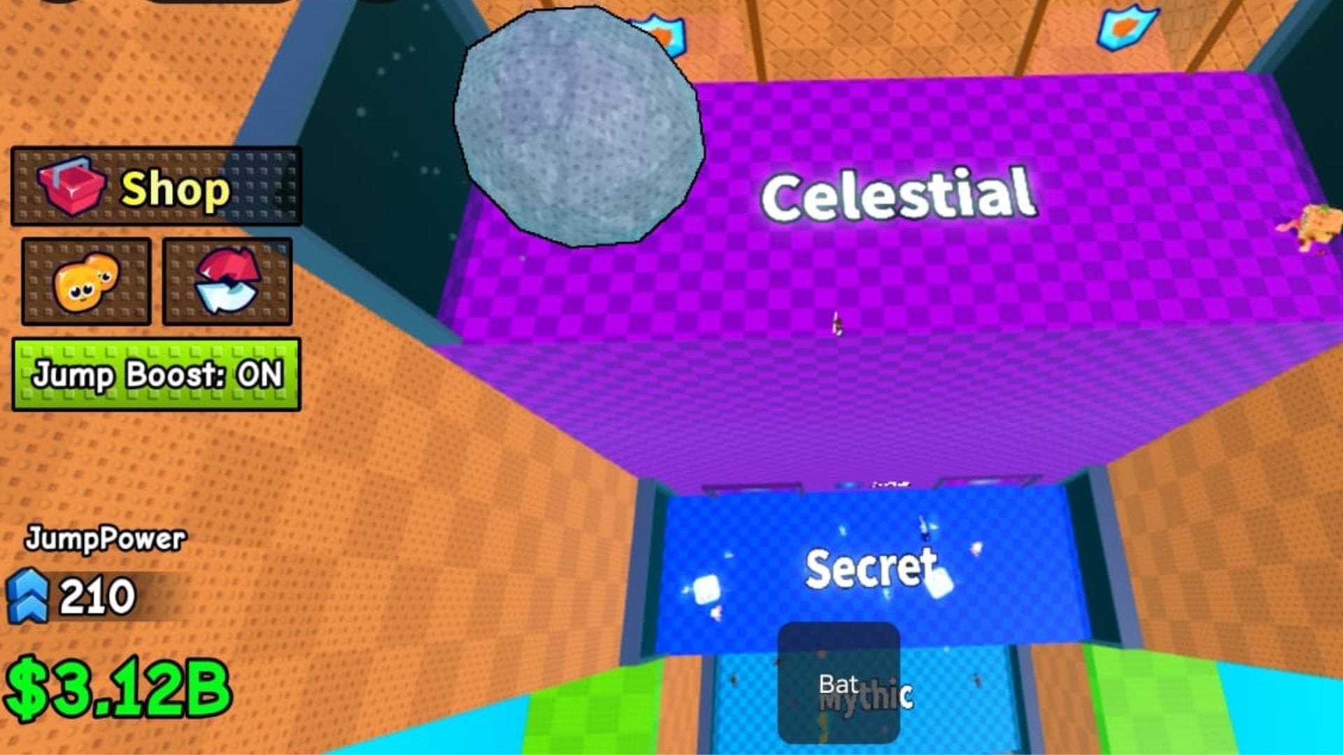 How to get Celestial brainrots in Jump for Brainrots