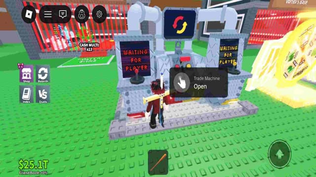 How to use Trade Machine in Steal a Brainrot