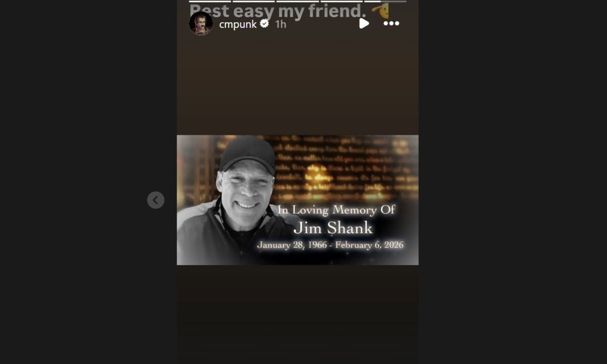 CM Punk Sends a Message After WWE Employee Jim Shank Passes Away