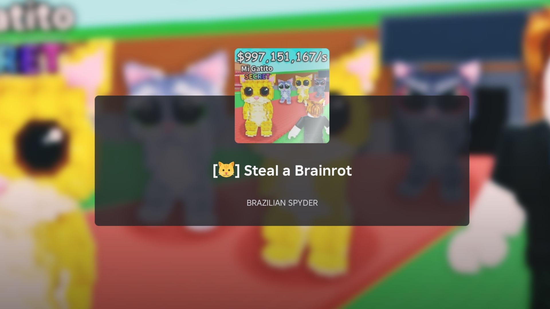 How to complete the Mi Gatito ritual in Steal a Brainrot